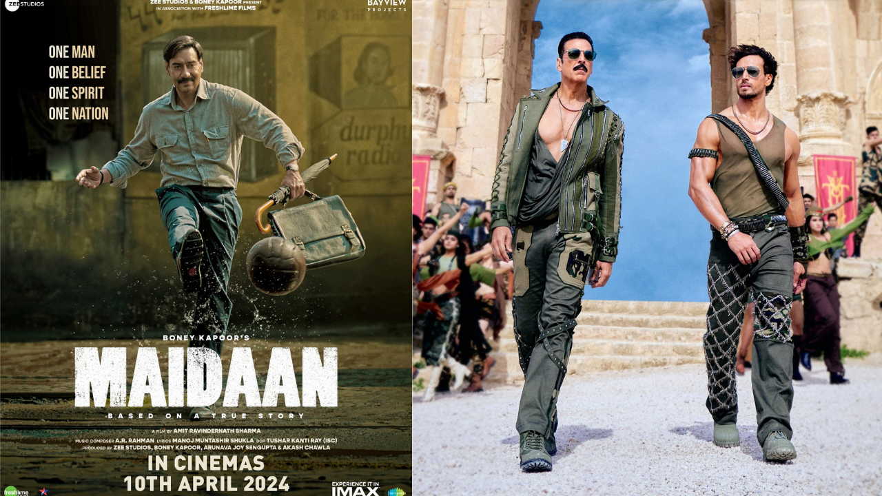 Maidaan vs Bade Miyan Chhote Miyan: maidaan vs bade miyan chhote miyan ...