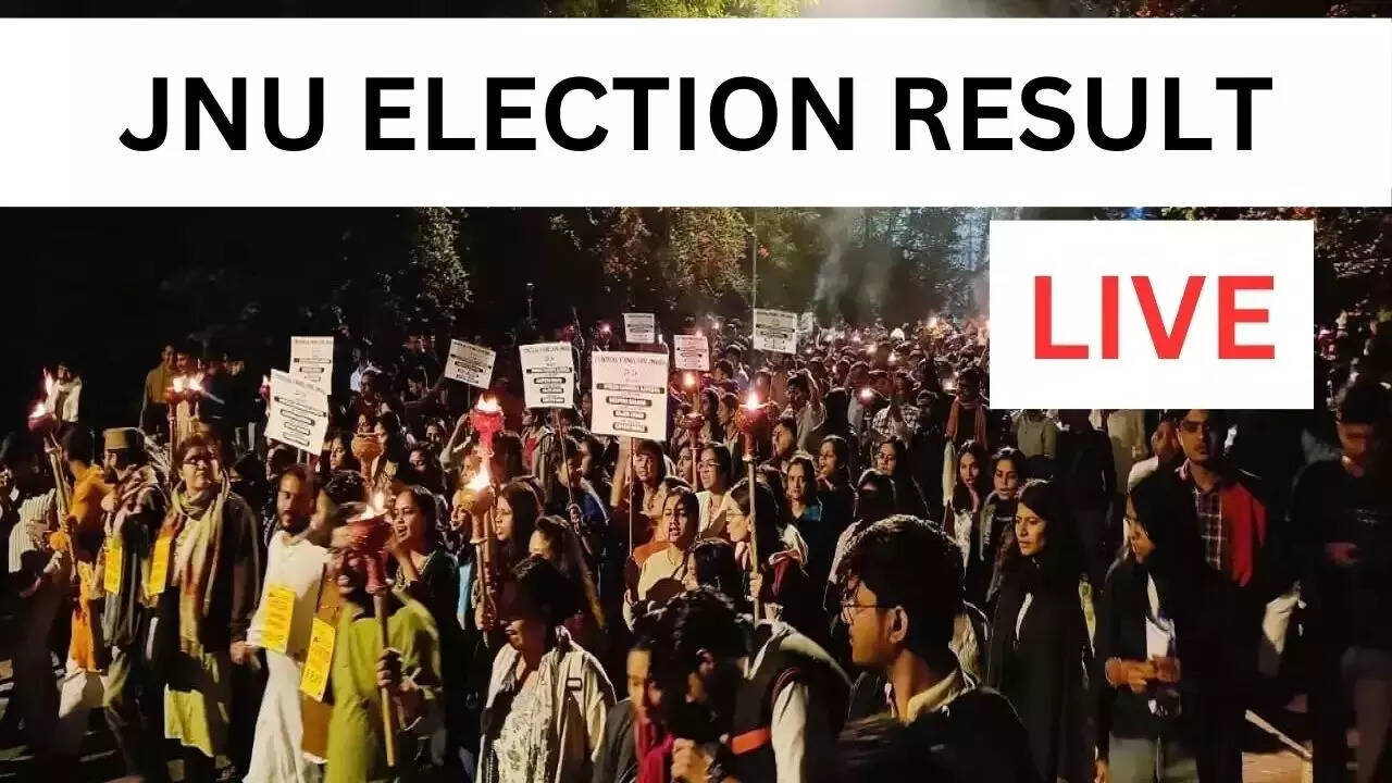 JNUSU election Result JNU Students Election Result 2024: Check JNU ...