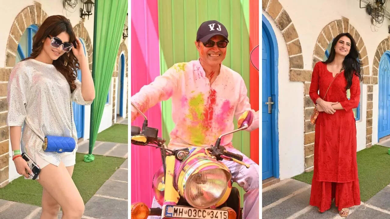 Holi Bash 2024: टाइम्स ग्रुप के MD Vineet Jain ने धूमधाम से किया होली ...