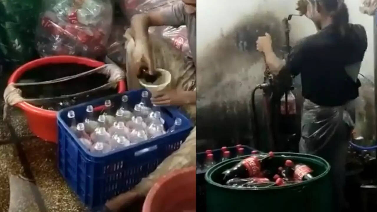 Shocking Video: मार्केट में ऐसे बनती है नकली कोल्ड ड्रिंक, पीने से पहले ...