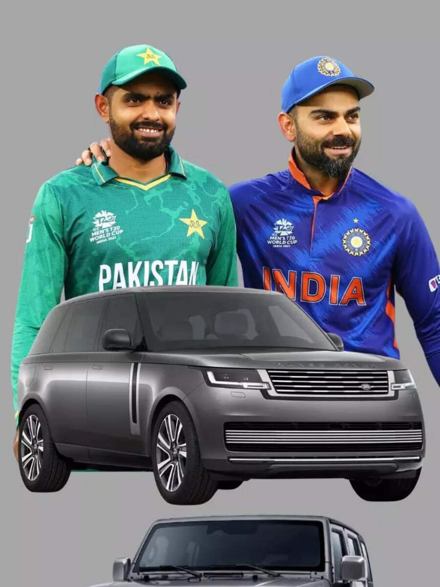 Virat Kohli Vs Babar Azam Car Collection | Times Now Navbharat