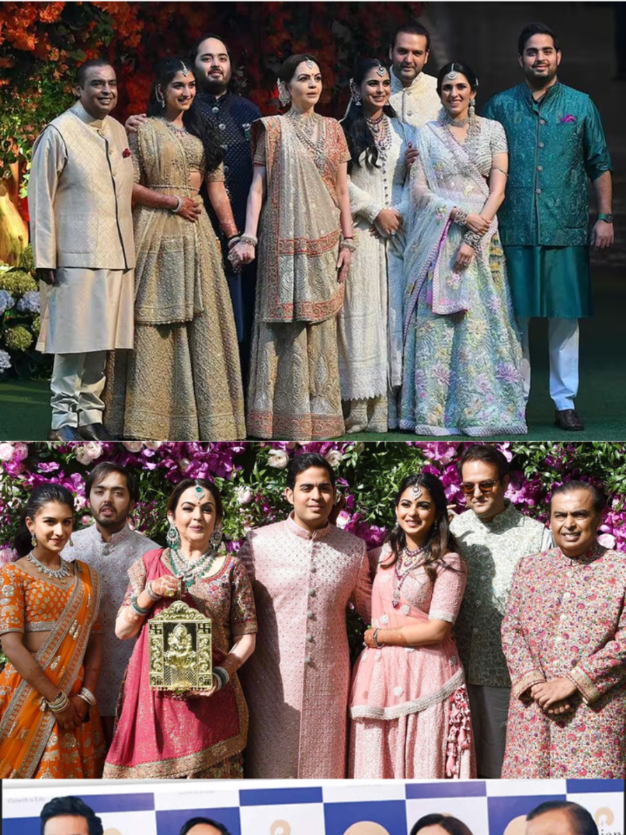 Anant Ambani, Radhika Merchant, Akash Ambani, Sloka Mehta, Anant Ambani ...