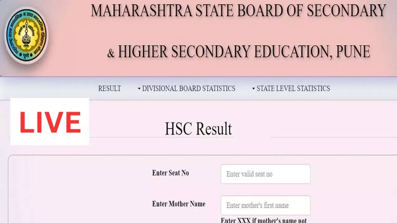 महाराष्ट्र बोर्ड १२वी निकाल २०२४ लाइव्ह Maharashtra Board Hsc 12th