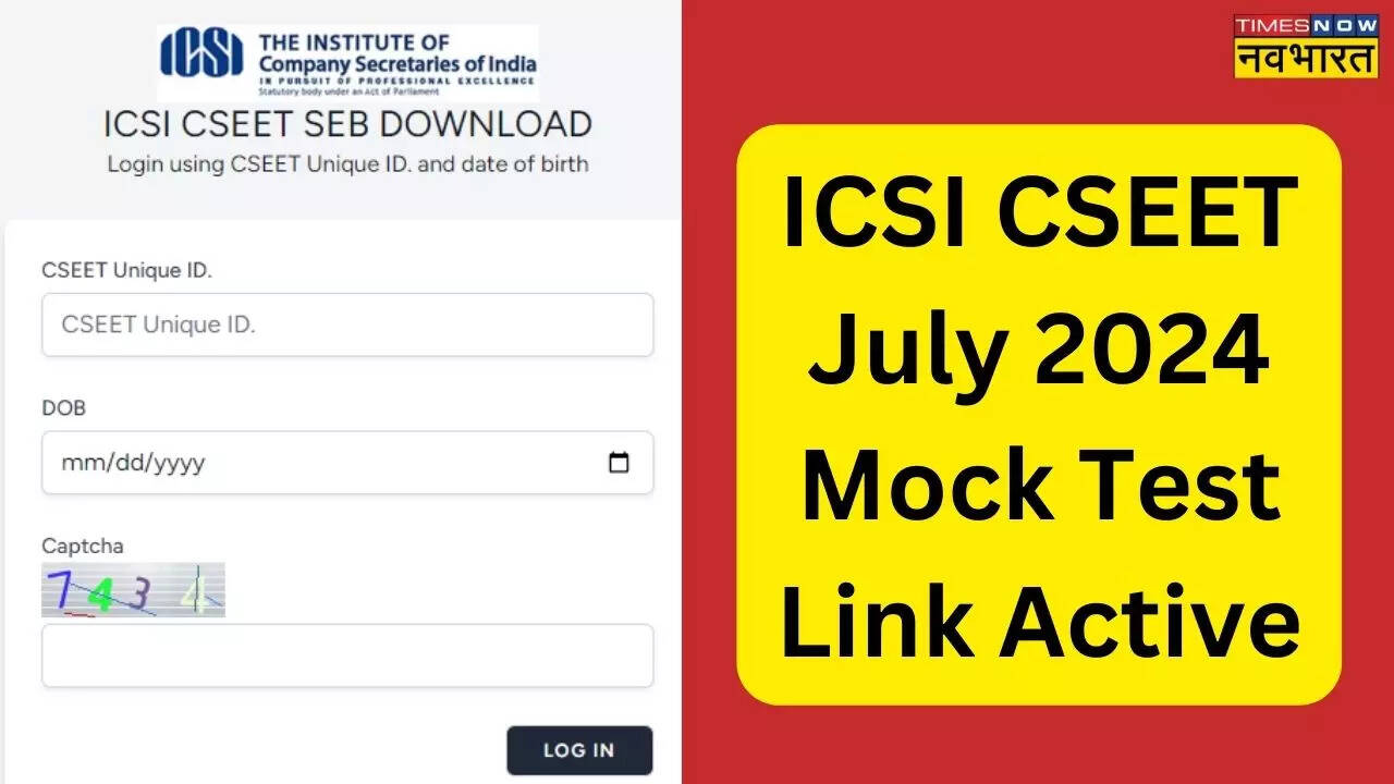ICSI CSEET July 2024, ICSI CSEET July 2024 Mock Test Link active by ... ICSI CSEET July 2024, ICSI CSEET July 2024 Mock Test Link active by ...