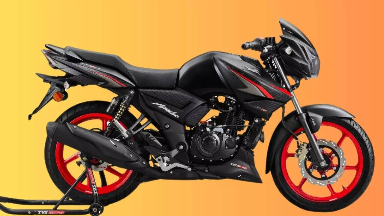 TVS Launched Apache RTR 160 2V In India Check Features And Price ...