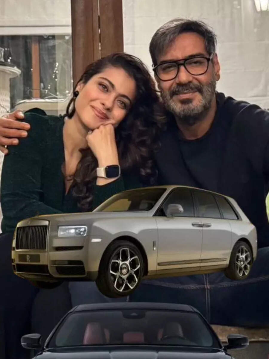 Ajay Devgan And Kajol Luxury Car Collection | Times Now Navbharat
