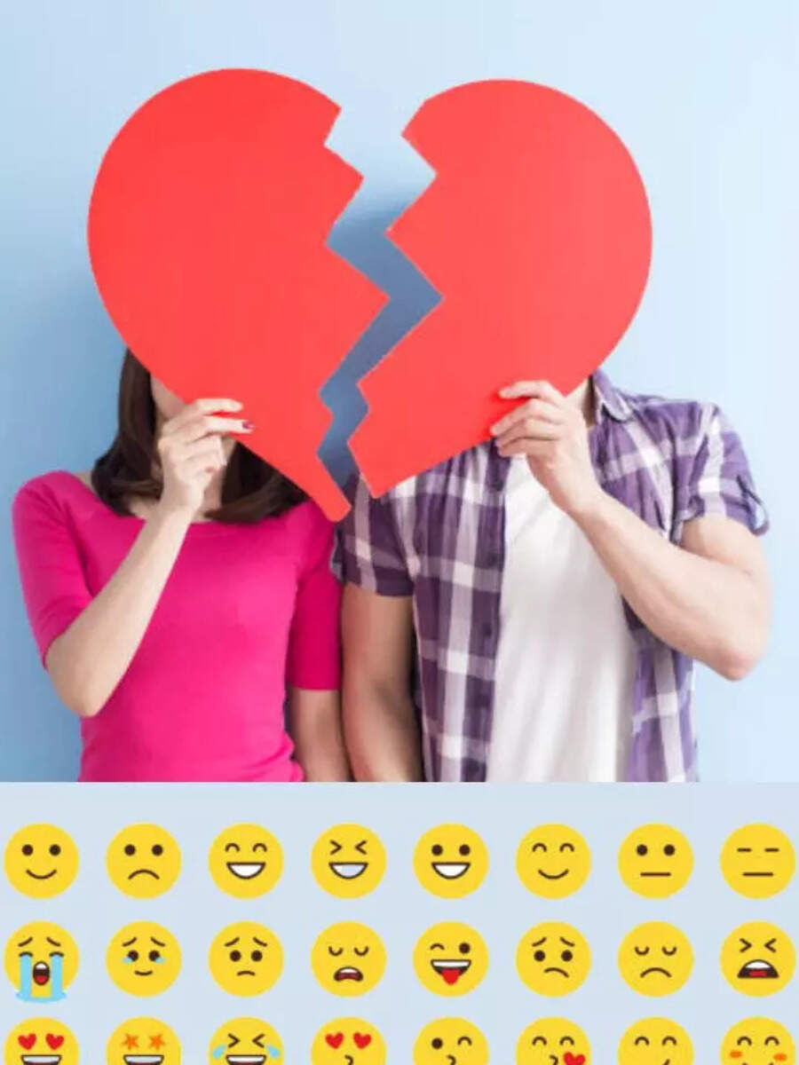 which emoji mostly used in breakups world emoji day | Times Now Navbharat