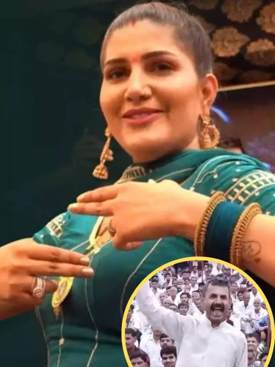 सपना चौधरी ने ठुमकों से स्टेज पर लगाई आग ताऊ जी का बन गया दिन Times Now Navbharat