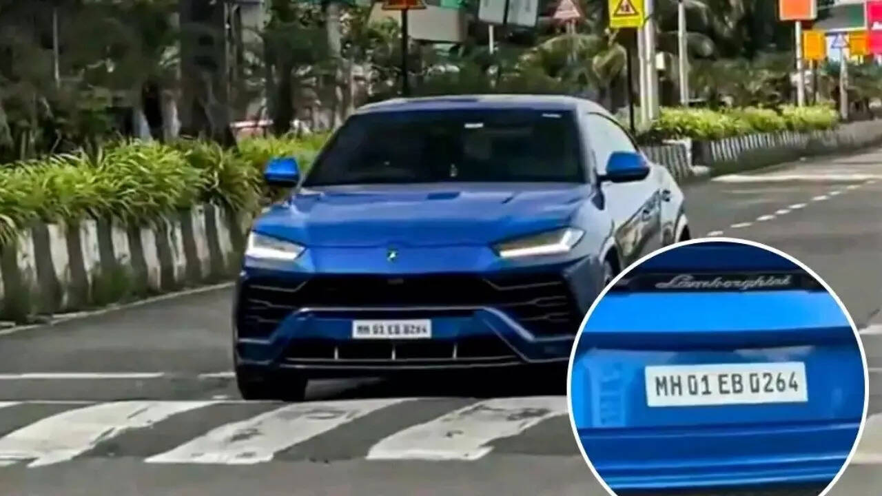Rohit Sharma Drives Lamborghini Urus luxury Car have Special 0264 ...
