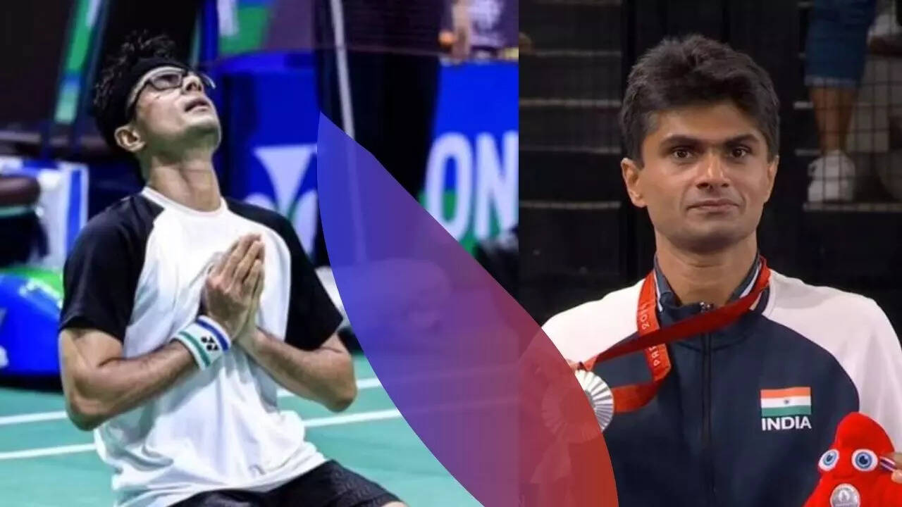 Success Story of IAS Suhas LY Won Silver Medal in Paris Paralympic 2024 Education of IAS Suhas ...