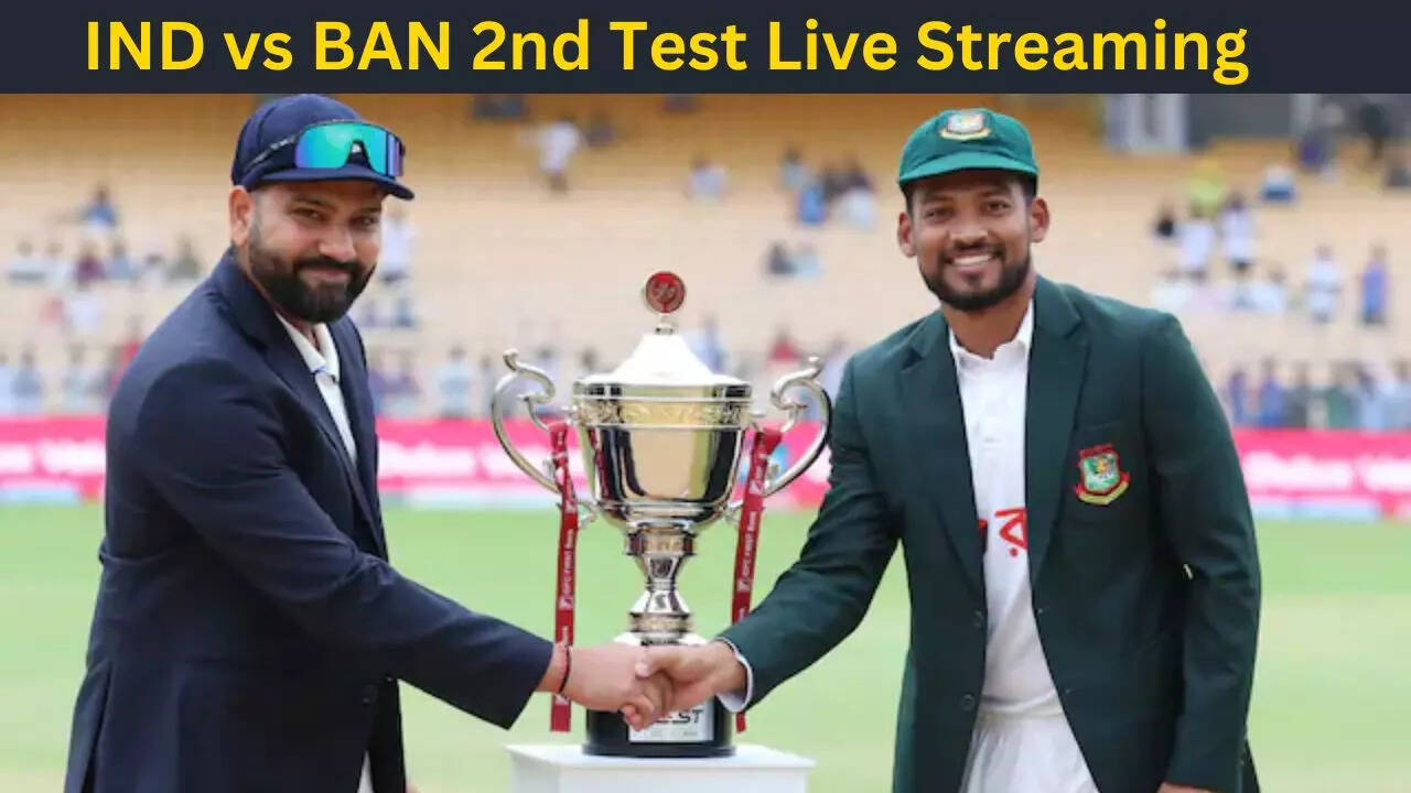 When and Where to watch India vs Bangladesh 2nd Test Match Live ...