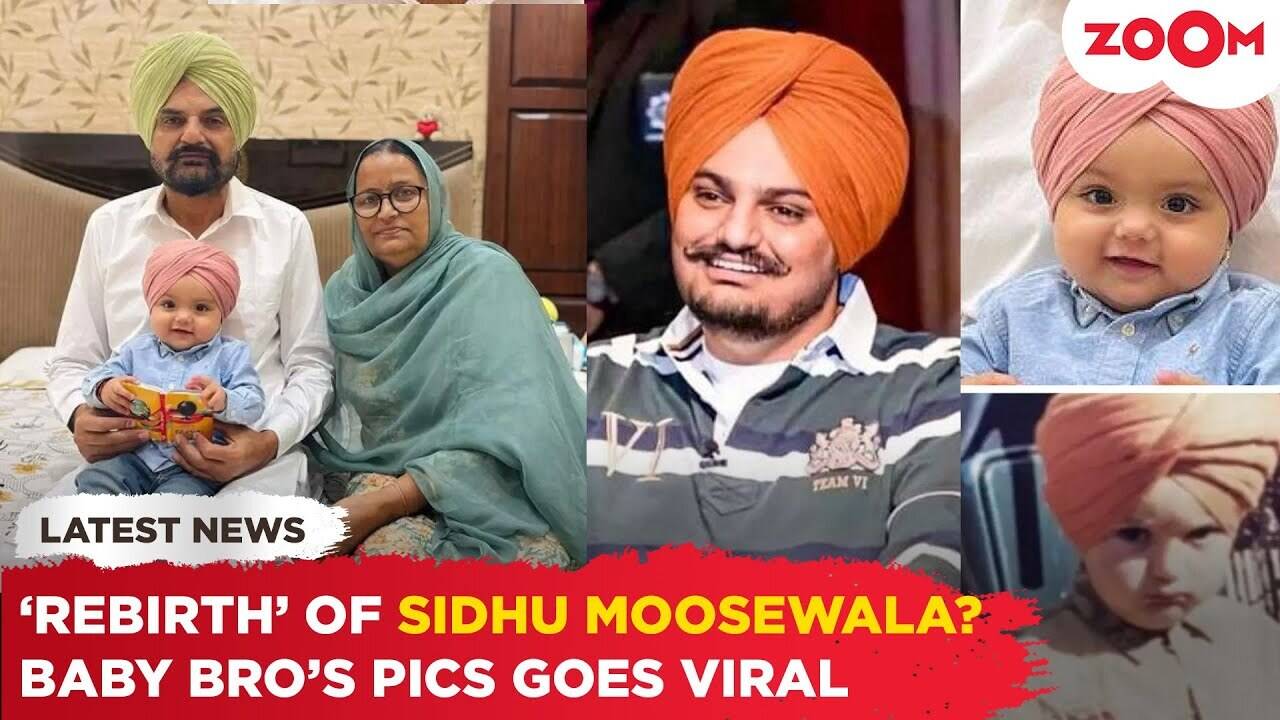 sidhu moosewala younger brother photo shocked fans as he is carbon copy ...