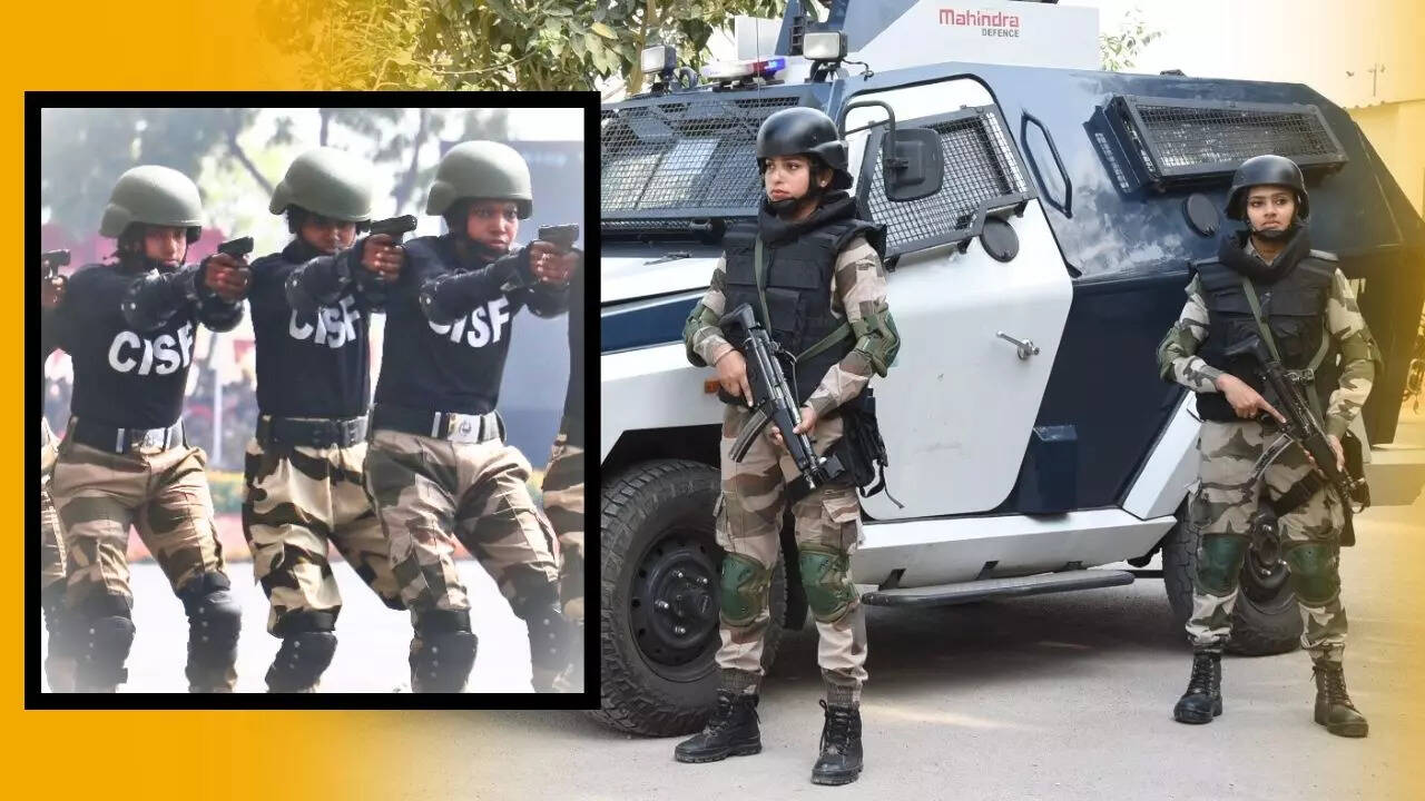 CISF First Women Battalion Established CISF Lady Commando will Protect ...