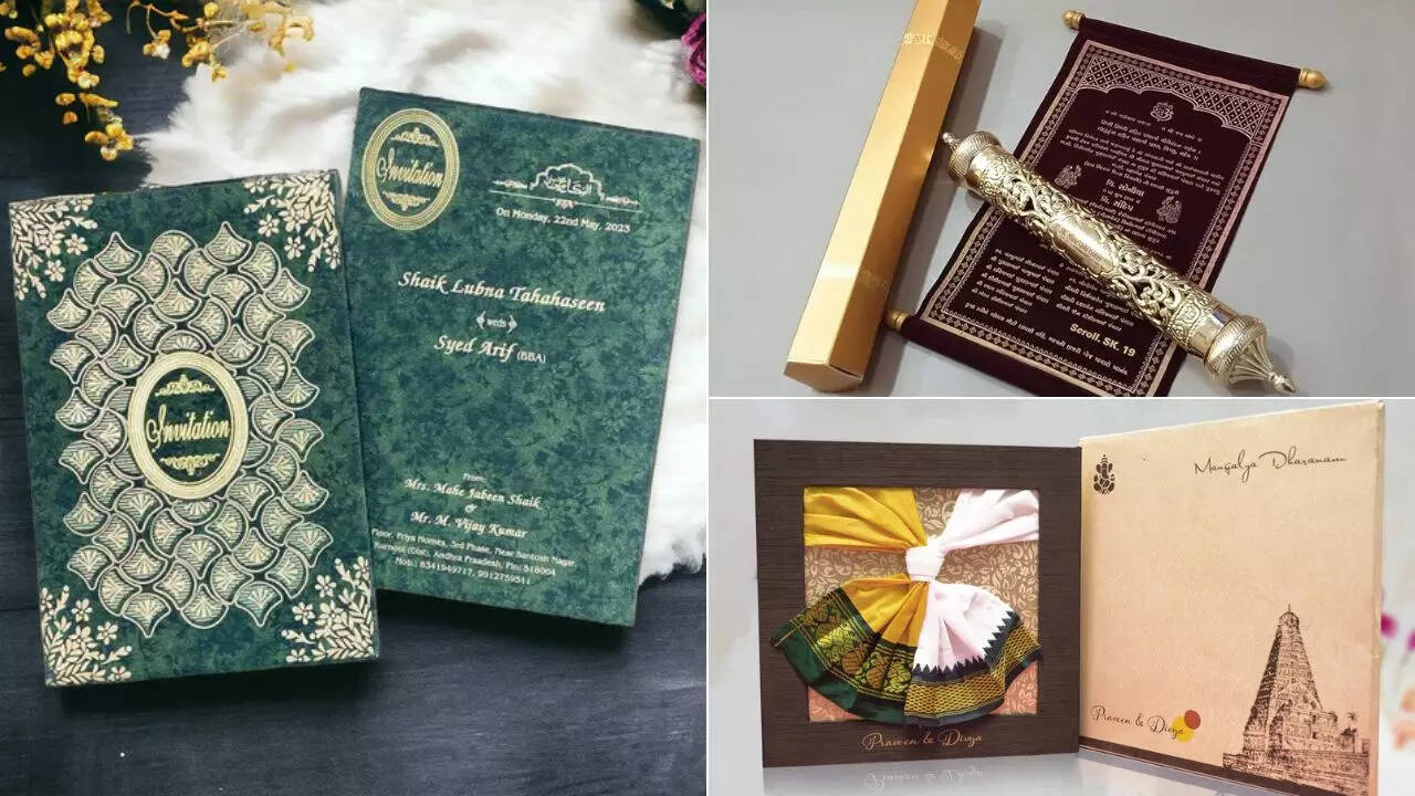 Sadi Card Designs: घर में है शादी तो बनवाएं ऐसे खूबसूरत कार्ड, देखें ...