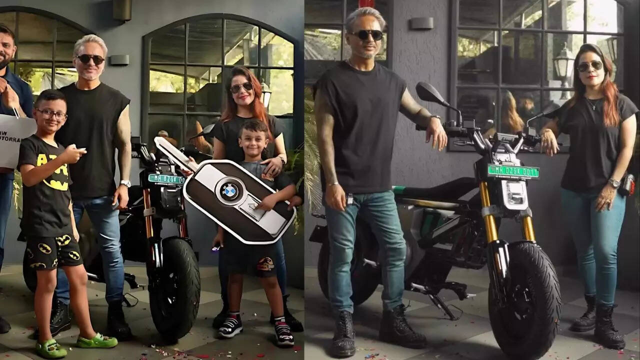 Salman Khan Barber Aalim Hakim Is First Indian Celeb Who Buys BMW CE02 EV