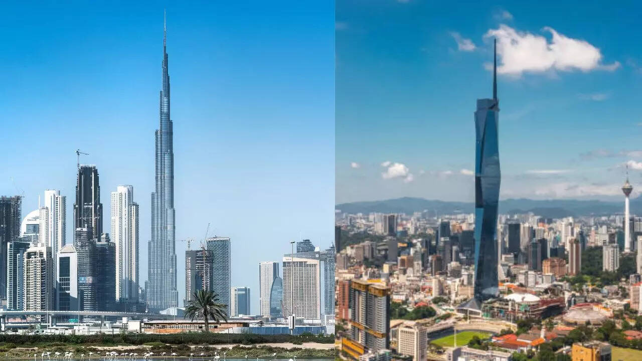 After Burj Khalifa world second tallest building merdeka 118 at Kuala Lumpur in Malaysia not in ...