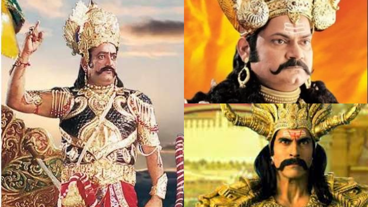 dussehra 2022 popular ravans of tv arvind trivedi akhilendra mishra ...