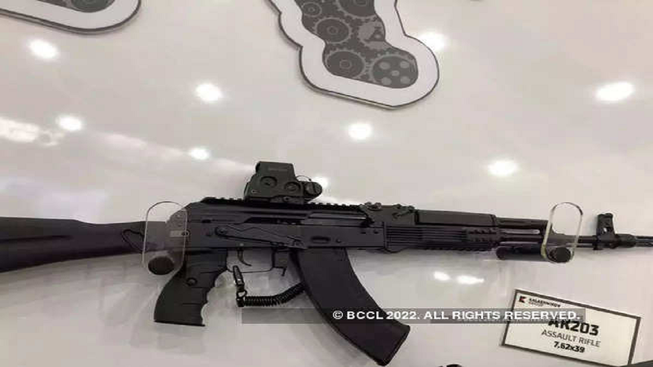 Know Firepower Of AK-203 Rifles production to begin in India by year end-AK-203: 1 सेकेंड में ...