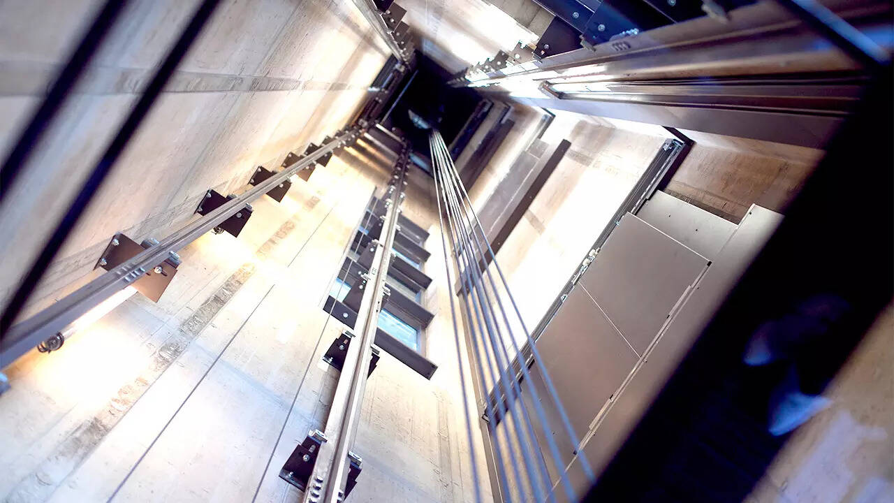 A patient stuck in a lift what next see this horrifying video- Shocking ...