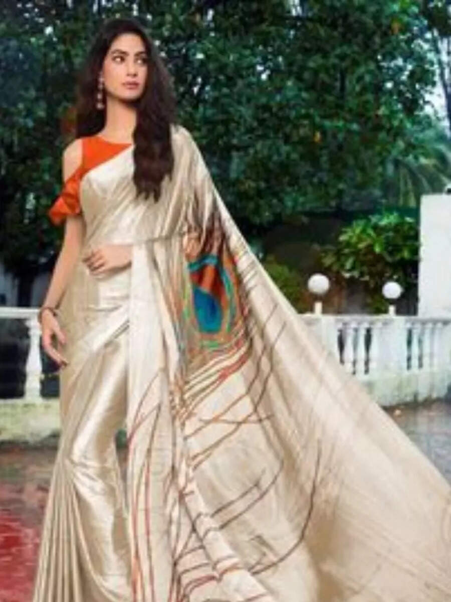 Morpankh Saree: Check Morpankh Silk Saree, Blue Morpankh Saree, Morpankh Embroidered Saree ...