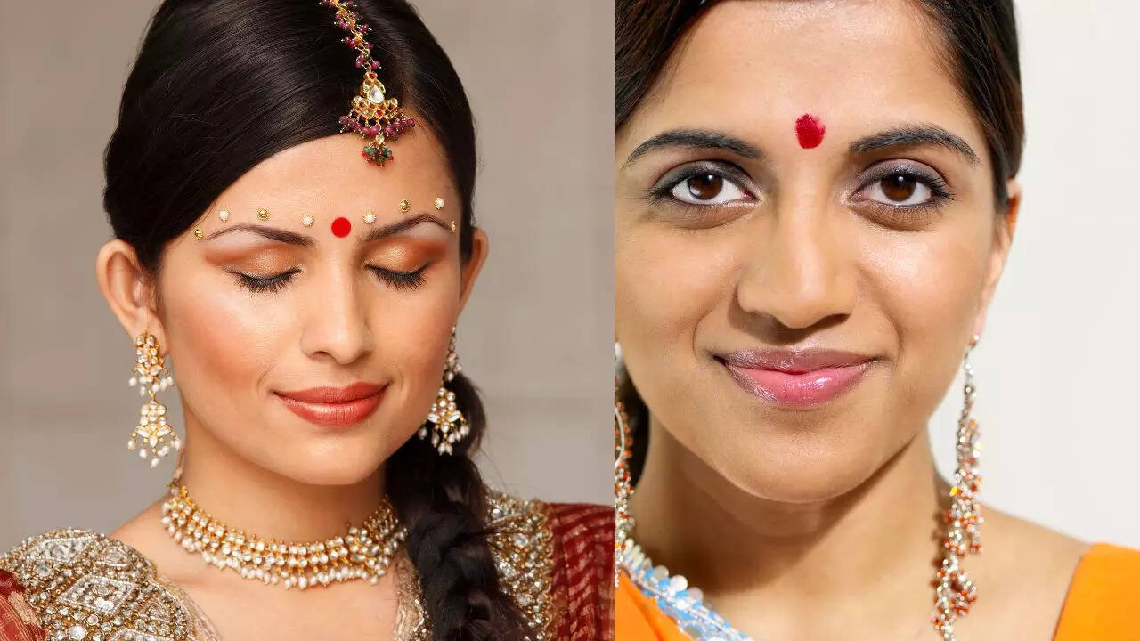KNow how to apply Bindi according to your face-बिंदिया चमकेगी! लेकिन जब ...