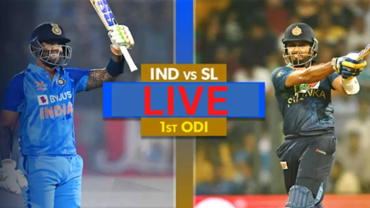 India vs Sri Lanka, IND vs SL 1st ODI Live Cricket Score Streaming Free on Hotstar, Airtel, Tata ...