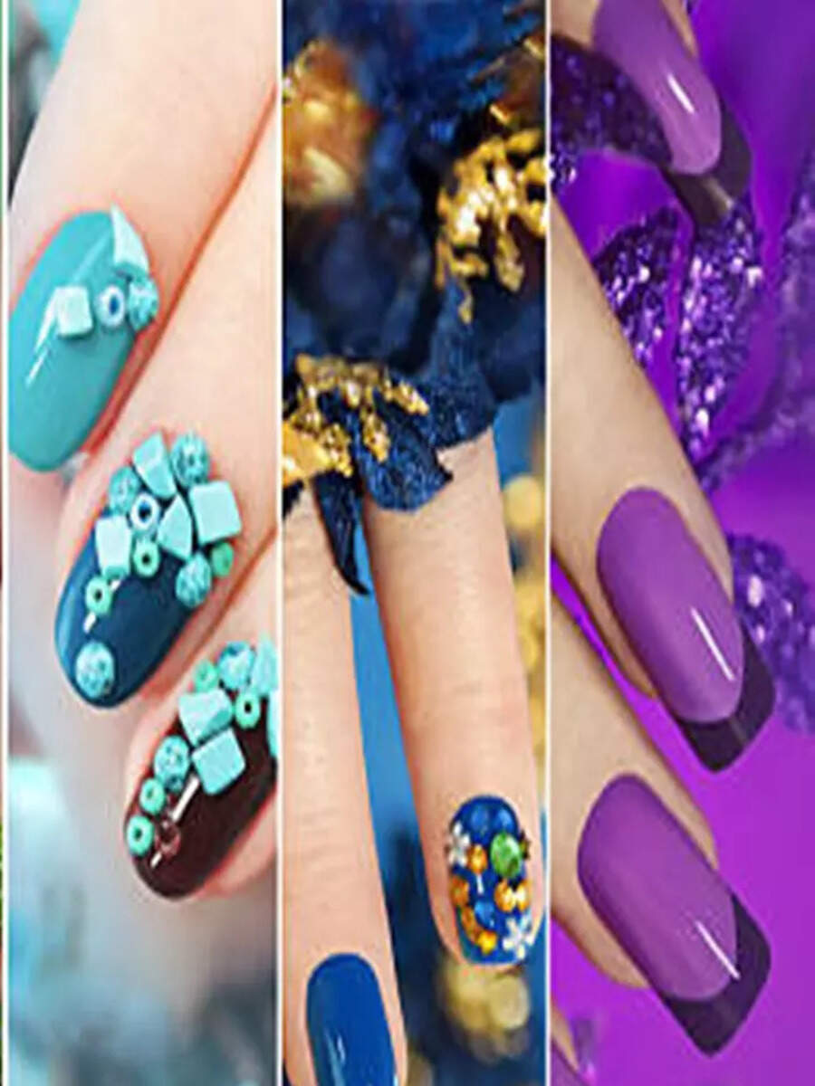 Nail Art With Acrylic Paint Wet Paint Nail Bar Glimmer Nail Polish ...