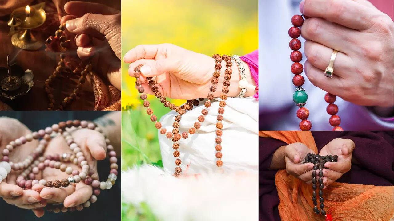 Chanting mala has its own importance and special mala is used to solve ...