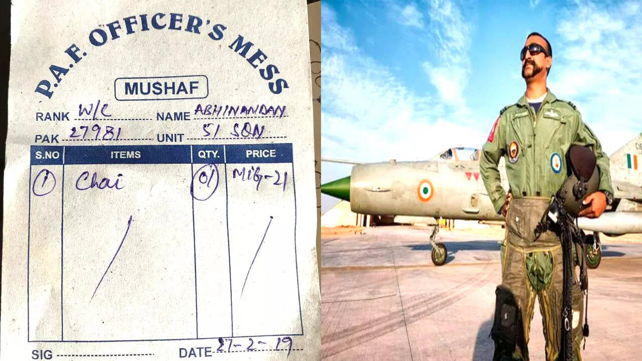 Pakistan has released the bill of tea given to Abhinandan Varthman this is the price- Pakistan ...