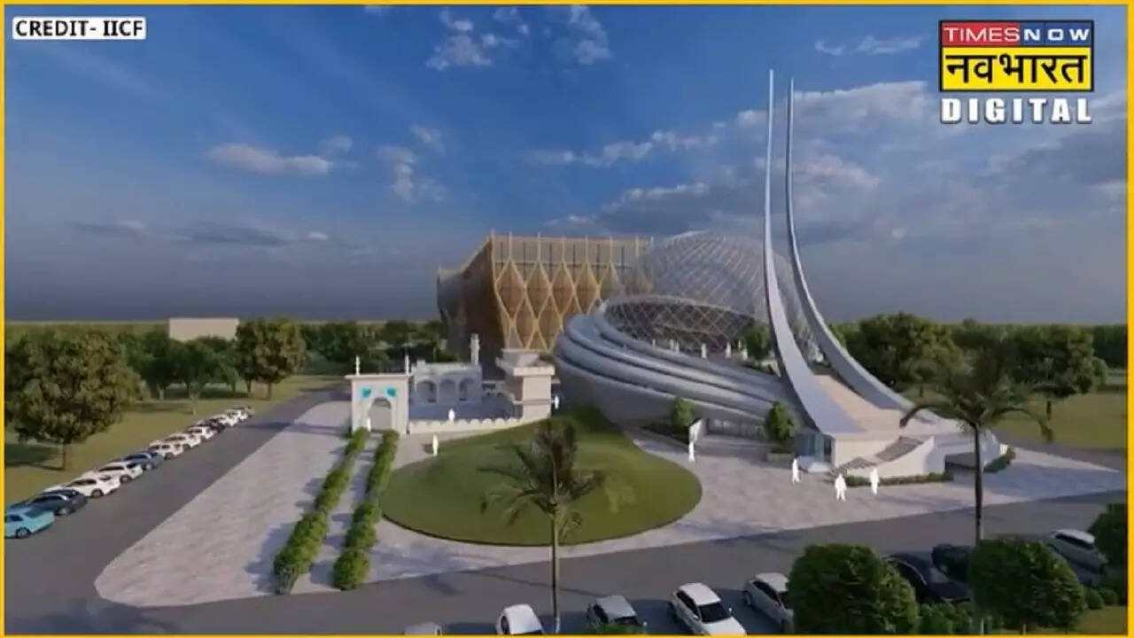 dhannipur mosque being built in ayodhya will be bigger than babri ...