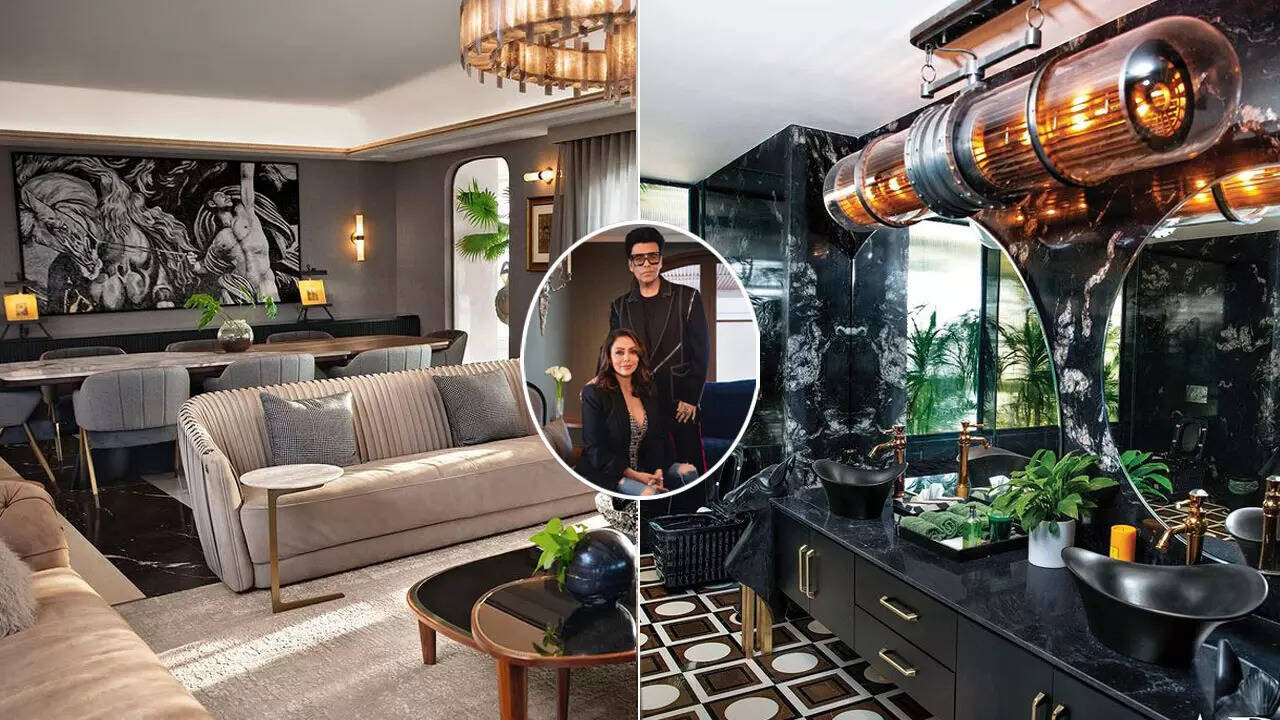Karan Johar House: करण जौहर का आलीशान महल, SRK की पत्नी ने अपने हाथों ...