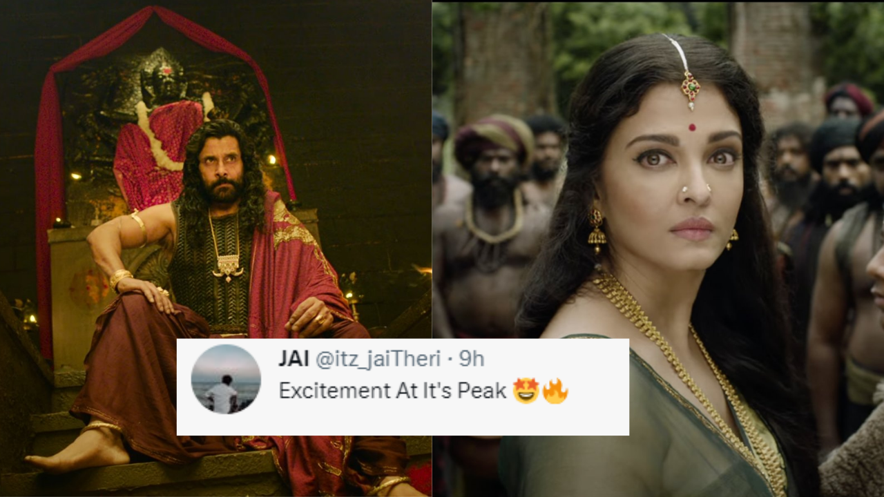 Ponniyin Selvan 2 trailer Fans Reaction: Aishwarya Rai Bachchan and Chiyaan Vikram starrer ps 2 ...
