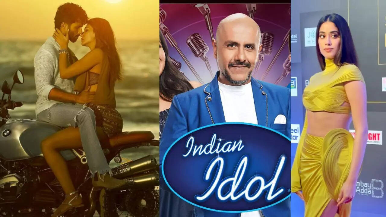 entertainment news 8th april shahid and kriti romantic film poster out and mini mathur reveal ...