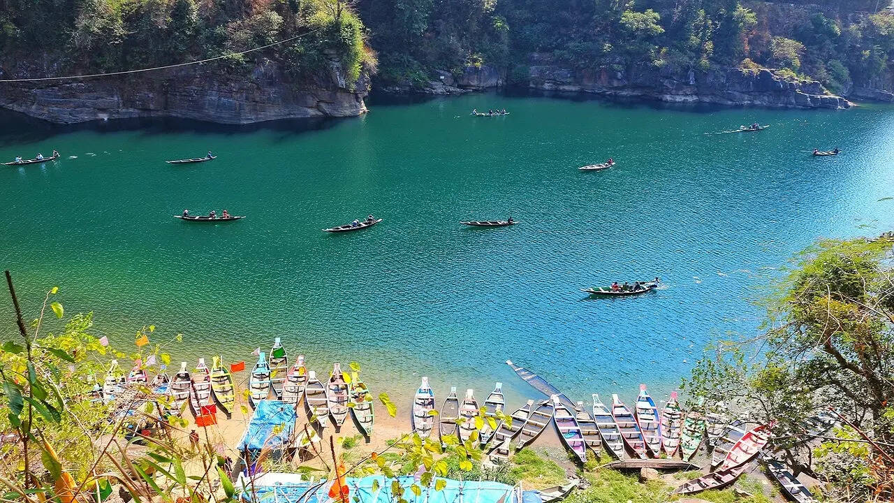 cleanest river of india Meghalaya Umngot bharat ki sabse saaf nadi ...