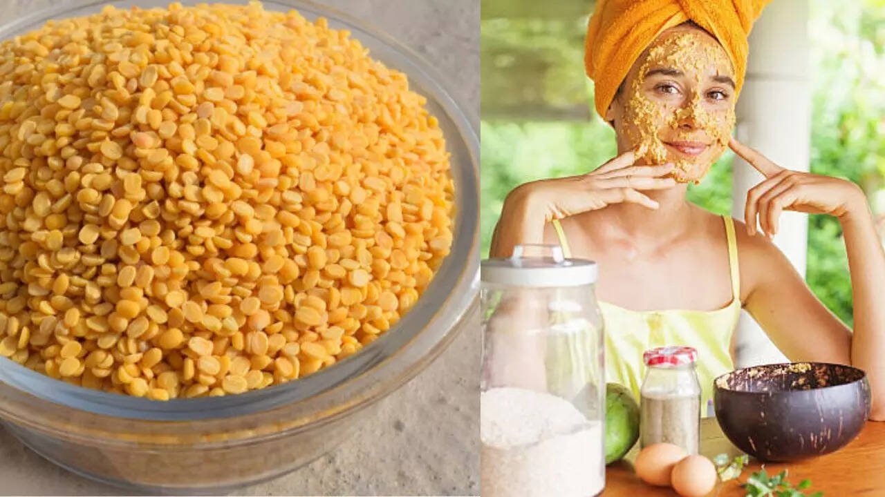 Moong dal is very beneficial for the skin, prepare moong dal face pack ...