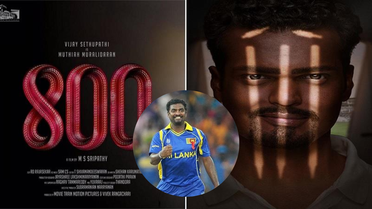 800 poster: muttiah muralitharan biopic first look out on his birthday fans goes crazy ...