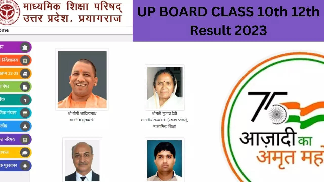 Up Board Class 10th 12th Result 2023